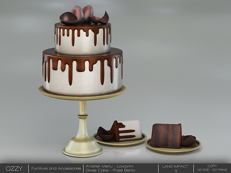 Second Life Marketplace - [[OZZY]] Easter Egg Cake